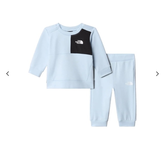 The North Face | Matching Sets | The North Face Light Blue And Black ...
